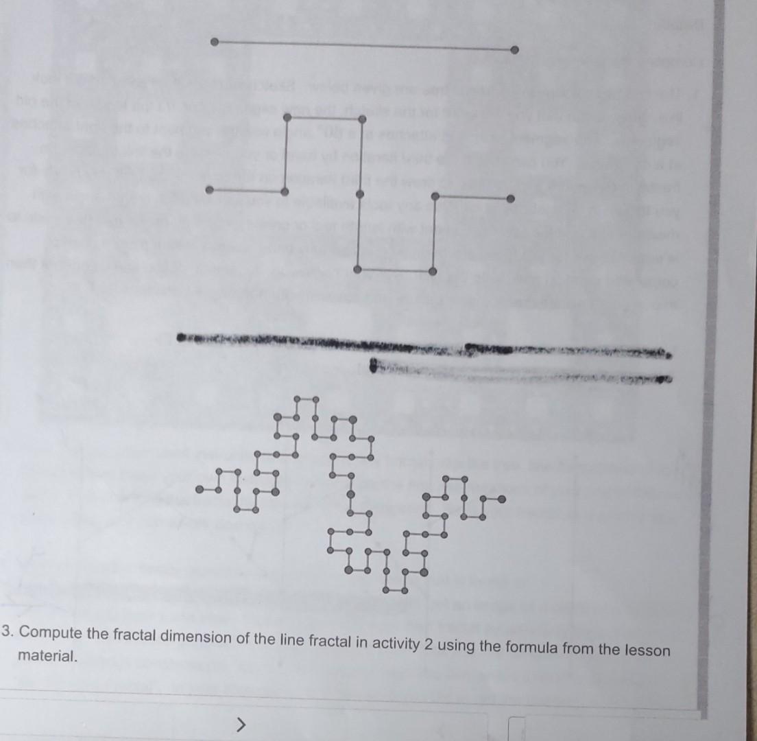 2. Below are the fret two lierafions of a fractal | Chegg.com