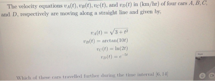 Solved The velocity equations va(t), vb(t), vc(t), and vp(t) | Chegg.com