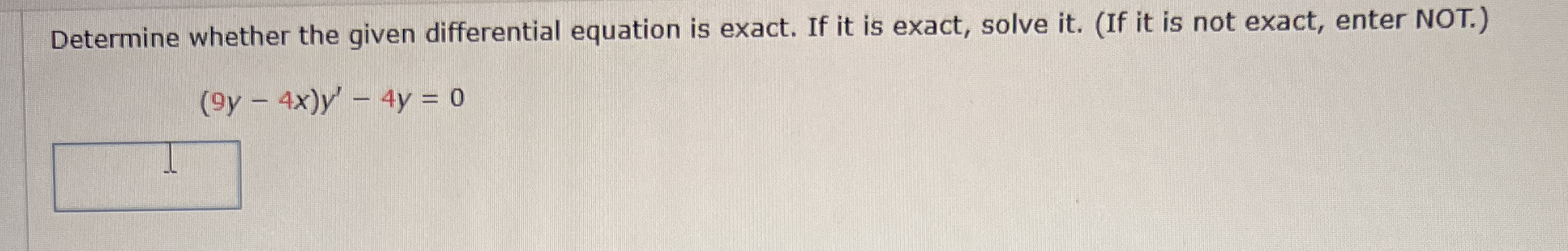 Solved Need help please. Determine whether the given | Chegg.com