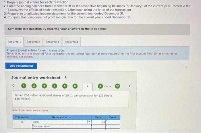 Solved P3-6 (Algo) Analyzing the Effects of Transactions | Chegg.com