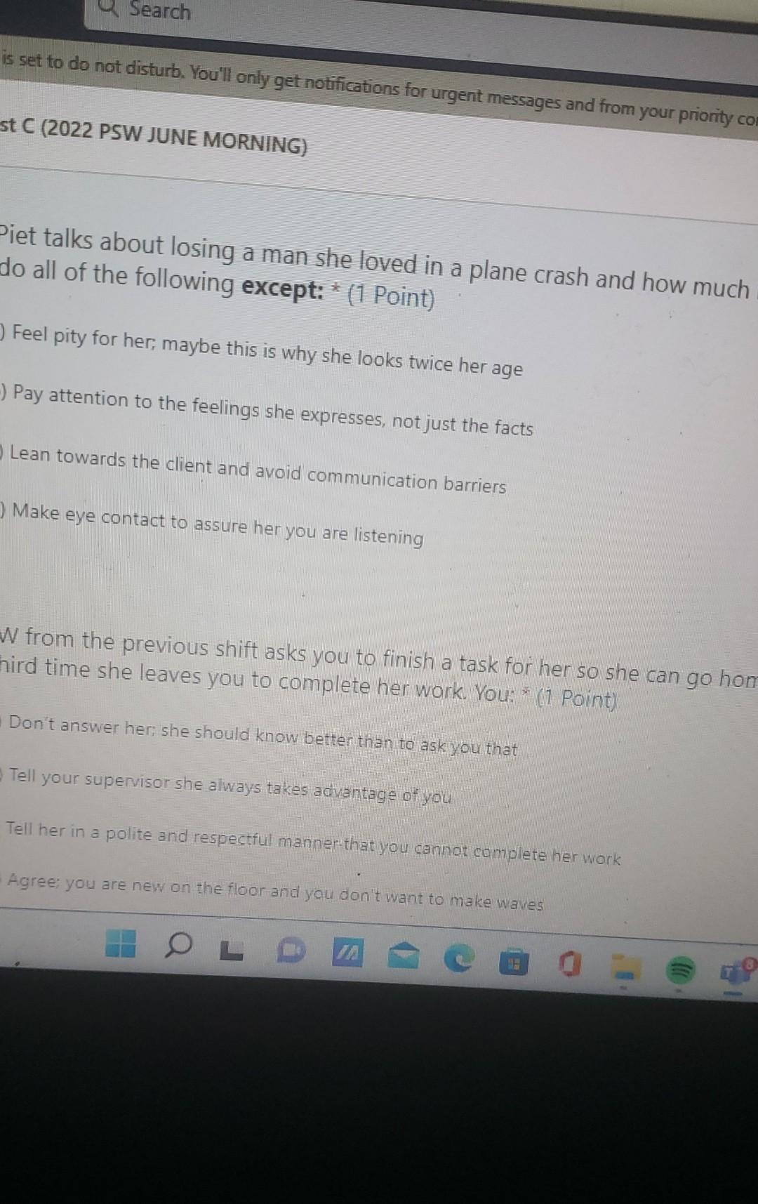 care it would you do to improve the communicat bint) | Chegg.com