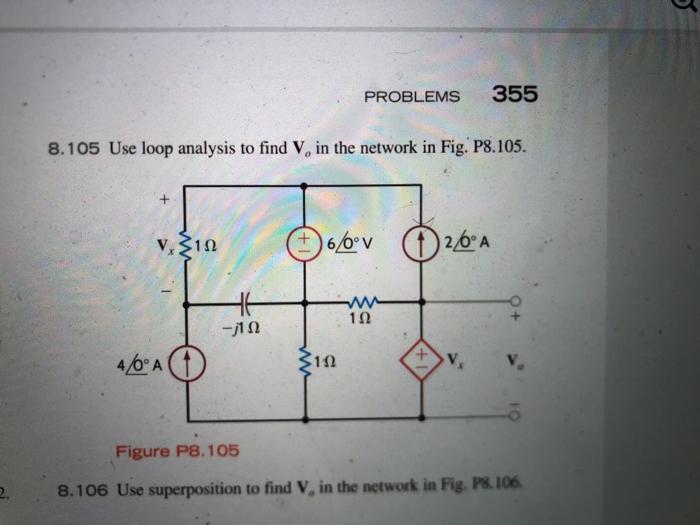 Solved 8.94 Find V, in the network in Fig. P8.94 using loop | Chegg.com