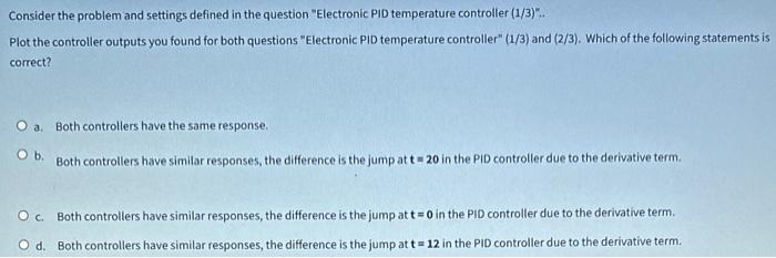 Solved Consider The Problem And Settings Defined In The 9123