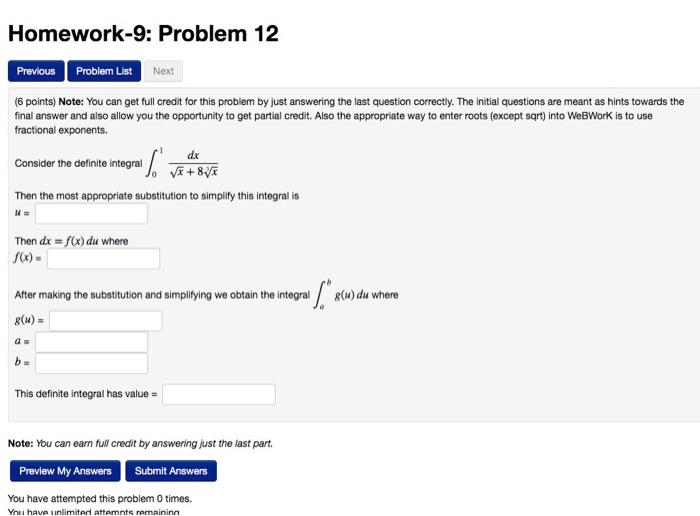 Solved Homework-9: Problem 12 Previous Problem List Next (6 | Chegg.com Solved Homework-9: Problem 12 Previous Problem List Next (6 | Chegg.com