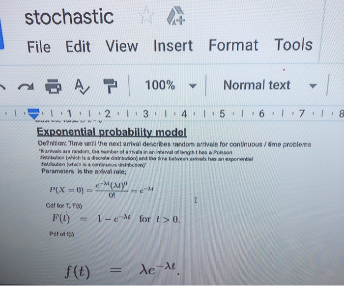 Solved Reason arrivals poisson and time continuous - exp | Chegg.com
