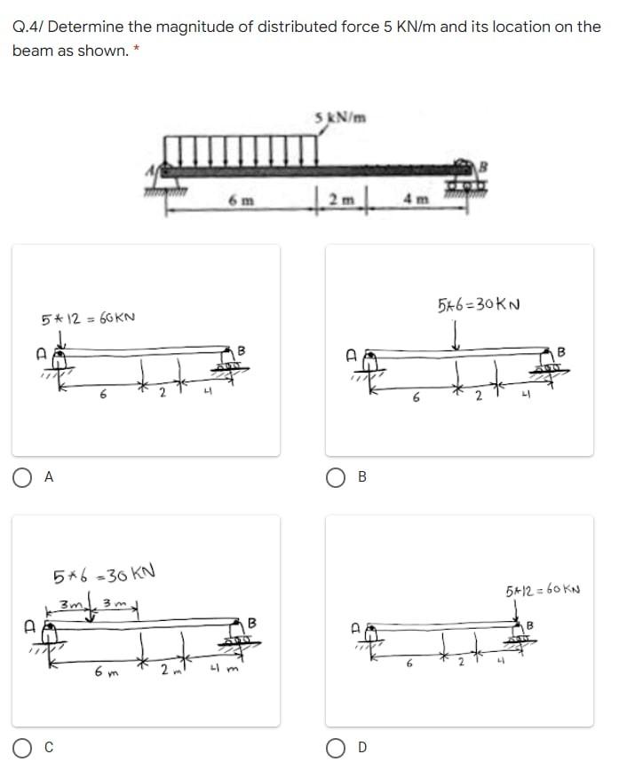Solved Q.1 Determine the Rectangular Components of the Force | Chegg.com