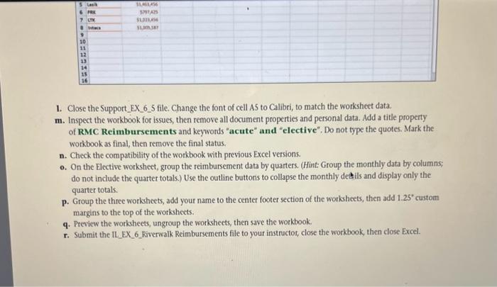 Solved Independent Challenge 1 As the assistant to the CFO | Chegg.com
