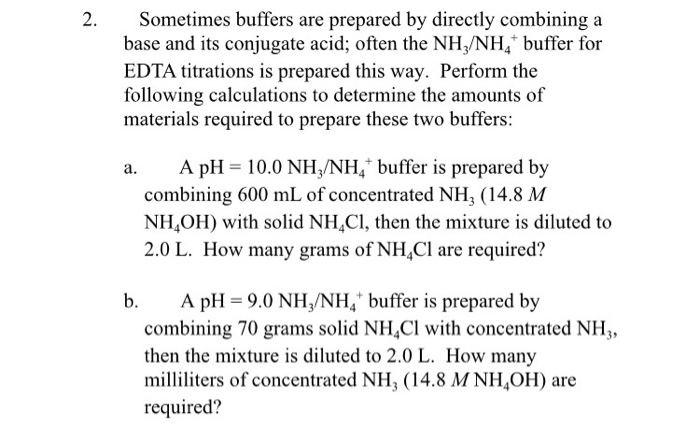 Solved Calculate the number of grams of Na EDTA:2H,0 and the | Chegg.com