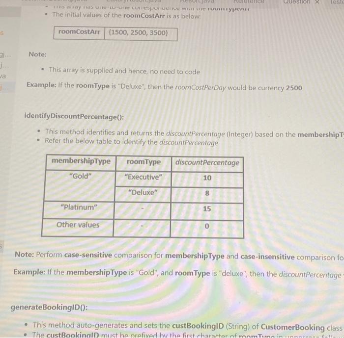 Solved Question 2 Object Oriented Programming Marks Chegg