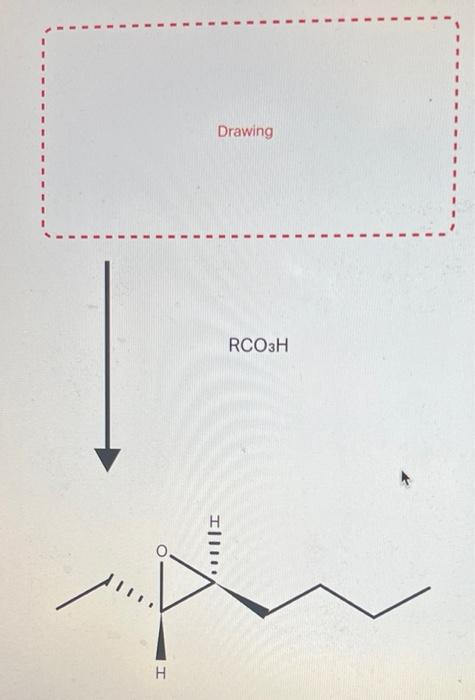 Solved H Drawing Ill RCO3H | Chegg.com