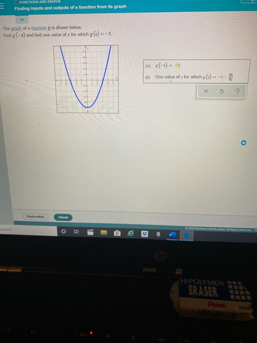 Solved O FUNCTIONS AND ANS Finding inputs and outputs of a | Chegg.com
