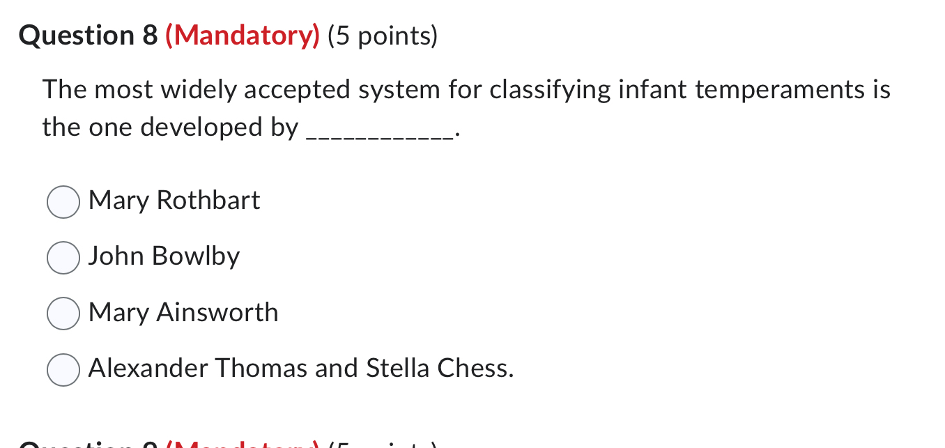 Solved Question 8 (Mandatory) (5 ﻿points)The most widely | Chegg.com