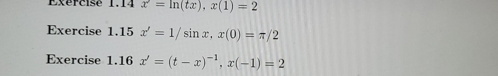Solved Theorem 1.1 (Fundamental Existence and Uniqueness | Chegg.com