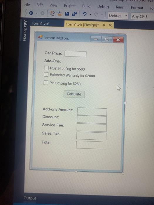 Solved Using visual studio 2015, TryParse method, I need | Chegg.com