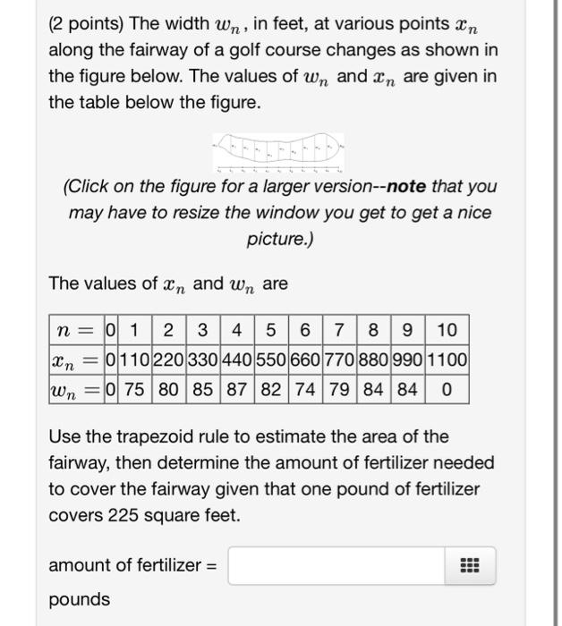 Solved (1 point) Use Simpson's Rule and all the data in the | Chegg.com
