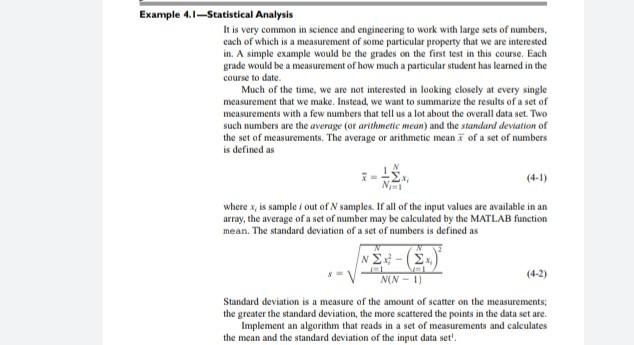 Solved Example 8.5—Fitting a Line to a Set of Noisy | Chegg.com