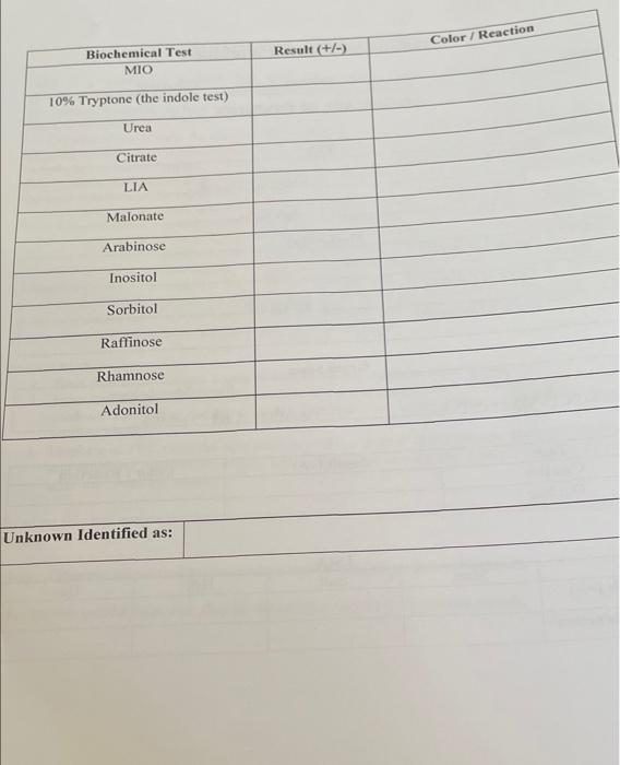 based on the lab results. What would the results be | Chegg.com