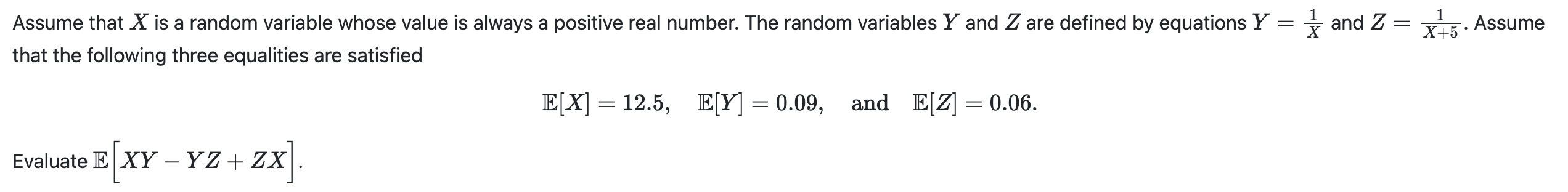 Assume that x is ﻿a random variable whose value is | Chegg.com