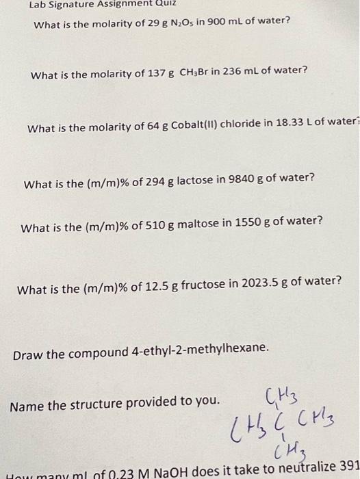 Solved What is the molarity of 29 g N2O5 in 900 mL of water? | Chegg.com