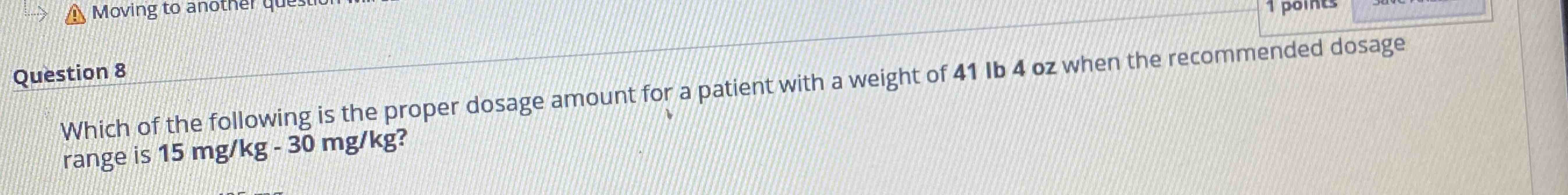 Solved Question 8Which of ﻿the following is ﻿the proper | Chegg.com
