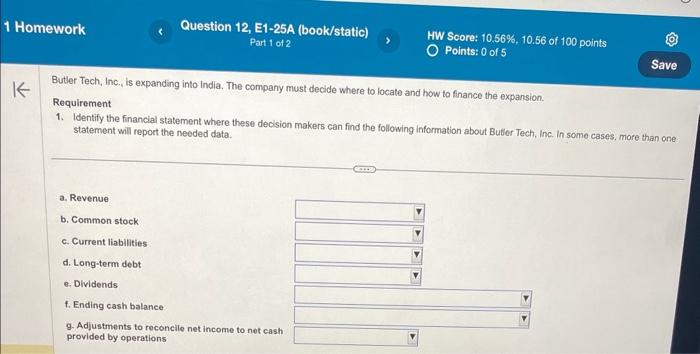 Solved Identify the missing amount for each of the following | Chegg.com