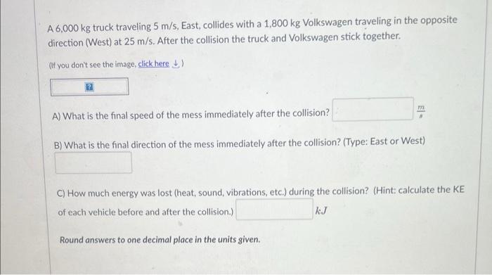 Solved what is the final speed of the mess immediately after | Chegg.com