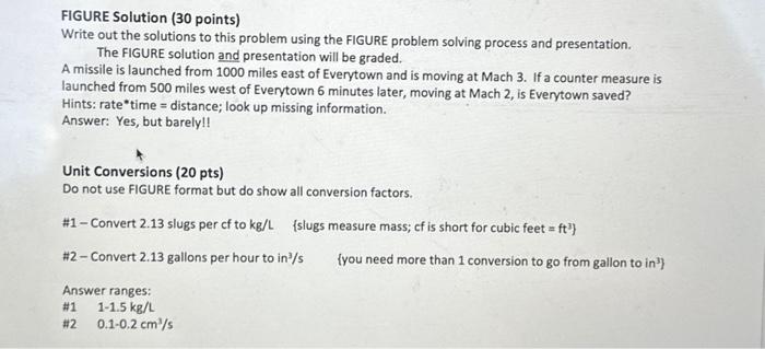 FIGURE Solution ( 30 points) Write out the solutions | Chegg.com