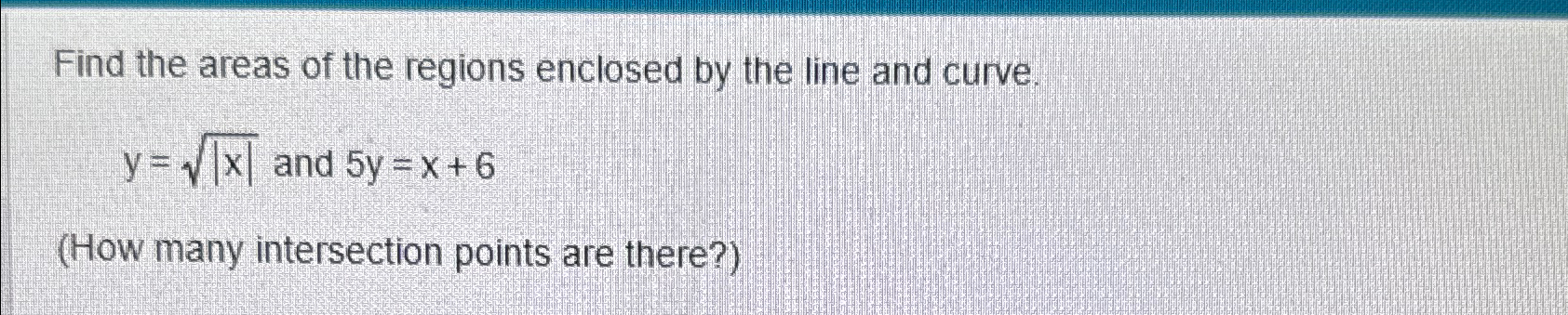 Solved Find the areas of the regions enclosed by the line | Chegg.com