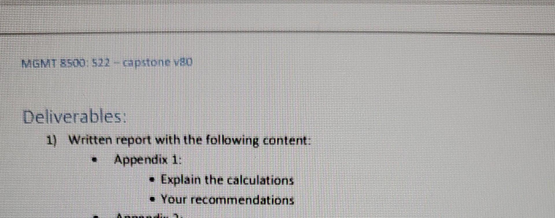 Solved Appendix One Construct Or Lease Objective Should 9427