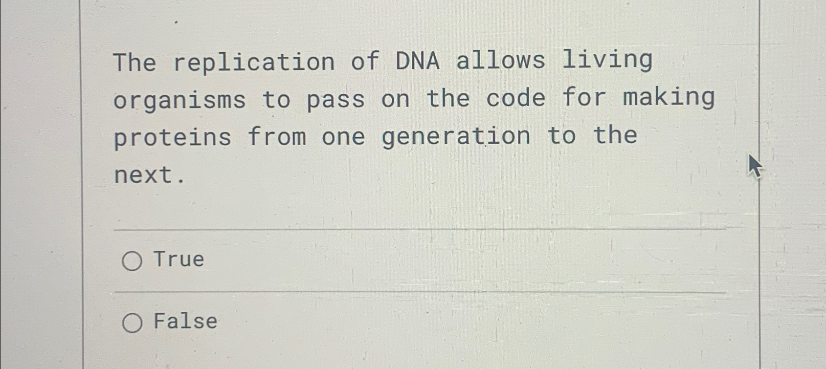 Solved The replication of DNA allows living organisms to | Chegg.com