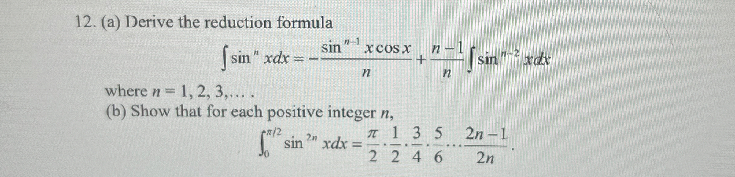 Solved (a) ﻿Derive the reduction | Chegg.com