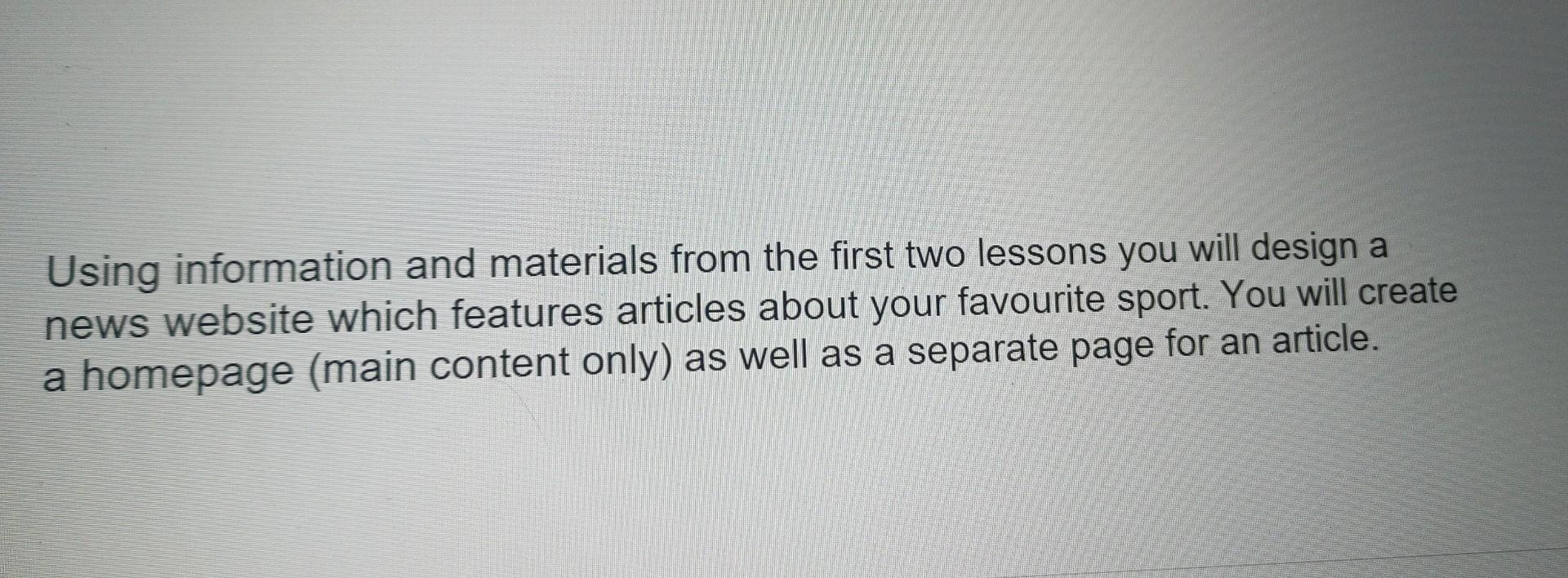 Solved I need a full assignment for this how to make in our | Chegg.com