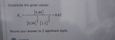 Solved Substitute the given | Chegg.com