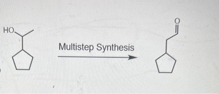 Solved Multistep Synthesis | Chegg.com