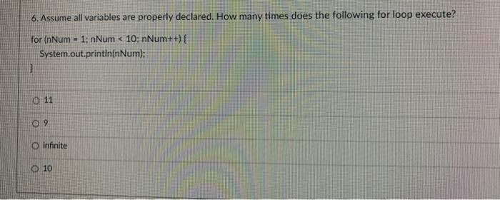 Solved 6. Assume all variables are properly declared. How | Chegg.com