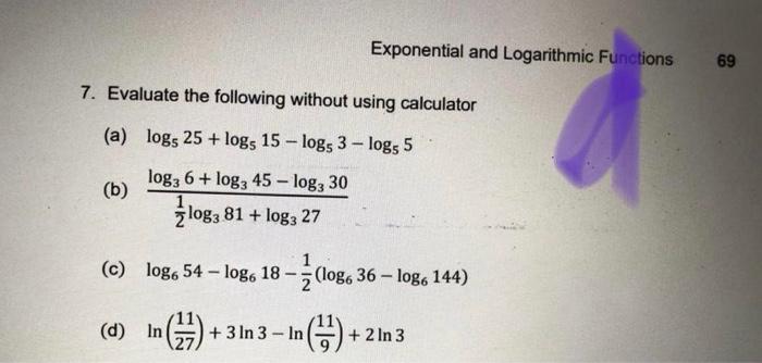 Solved 3. Given the function f(x) = log3(x - 2). (a) Find | Chegg.com
