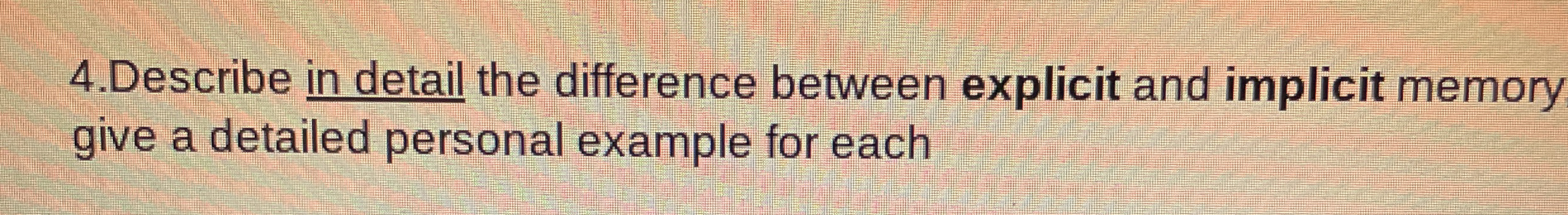Solved 4.Describe in detail the difference between explicit | Chegg.com Solved 4.Describe in detail the difference between explicit | Chegg.com