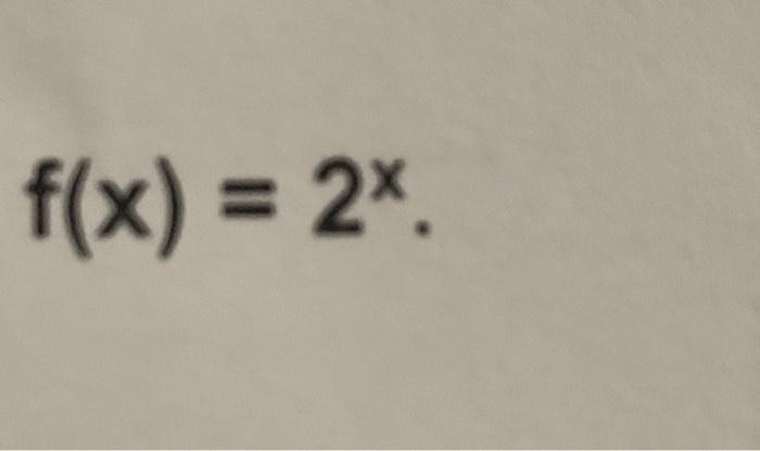Solved f(x) = 2x 2. Using your knowledge of inverses, | Chegg.com
