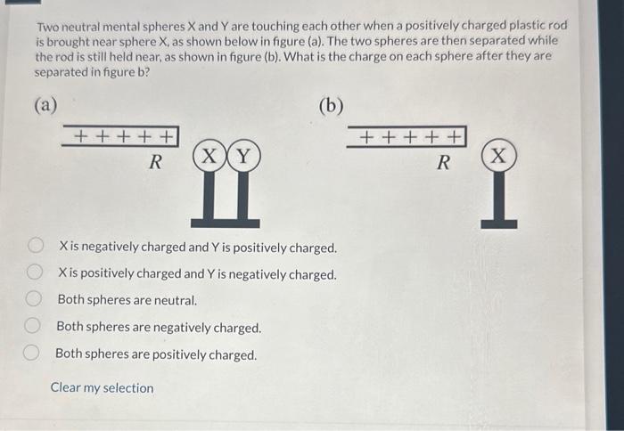 Solved Two objects with a net electric charge of +1nC each | Chegg.com