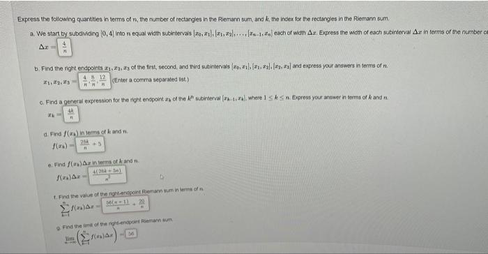 Solved xpress the following quantities in terms of n, the | Chegg.com