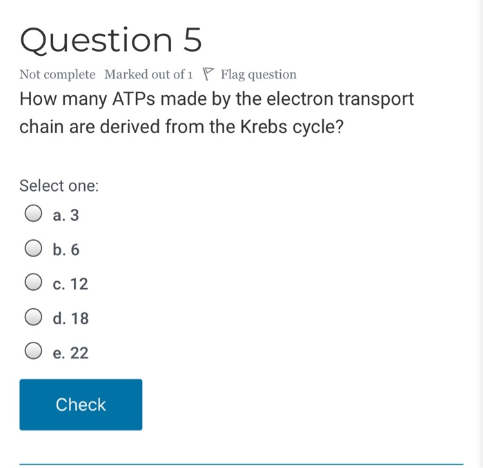 Solved Question 1 Not complete Marked out of 1 P Flag | Chegg.com