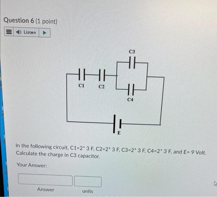 Solved In the following circuit, | Chegg.com