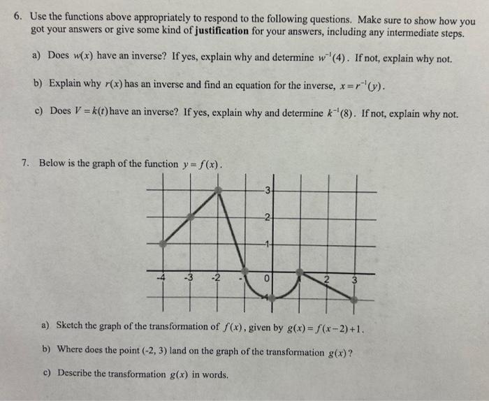 Here are three different functions to consider: - Let | Chegg.com