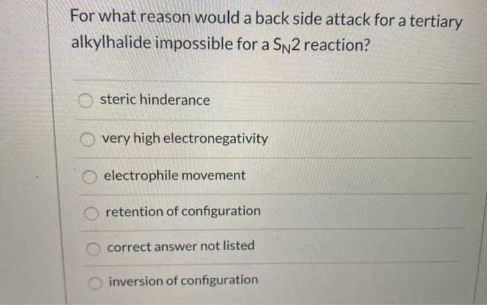 Solved For what reason would a back side attack for a | Chegg.com