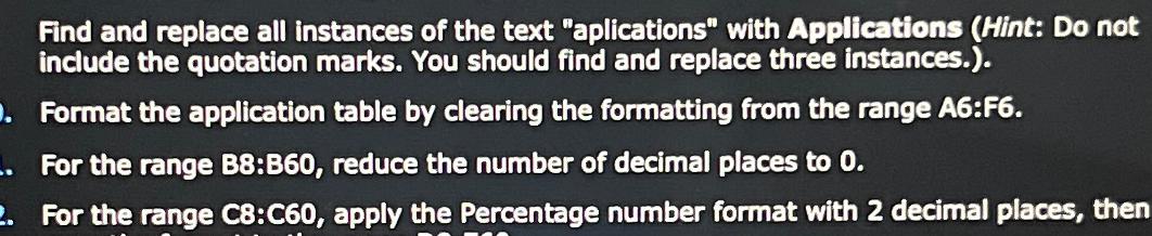 Solved Find and replace all instances of the text | Chegg.com