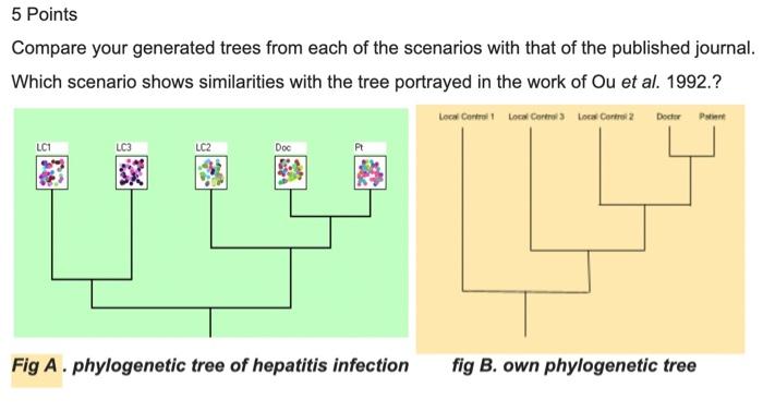 Solved Compare your generated trees from each of the | Chegg.com