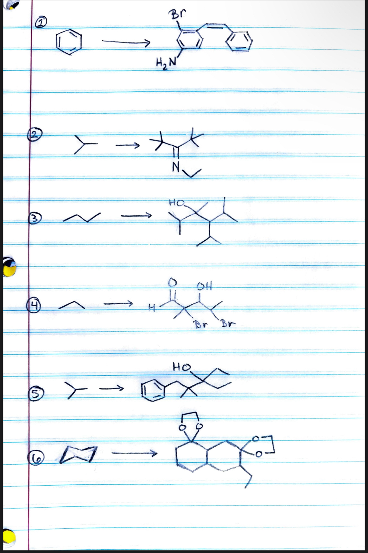 Solved Organic chemistry synthesis problem. What are the | Chegg.com