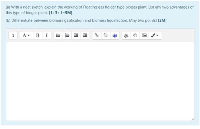 Solved (a) With a neat sketch, explain the working of | Chegg.com