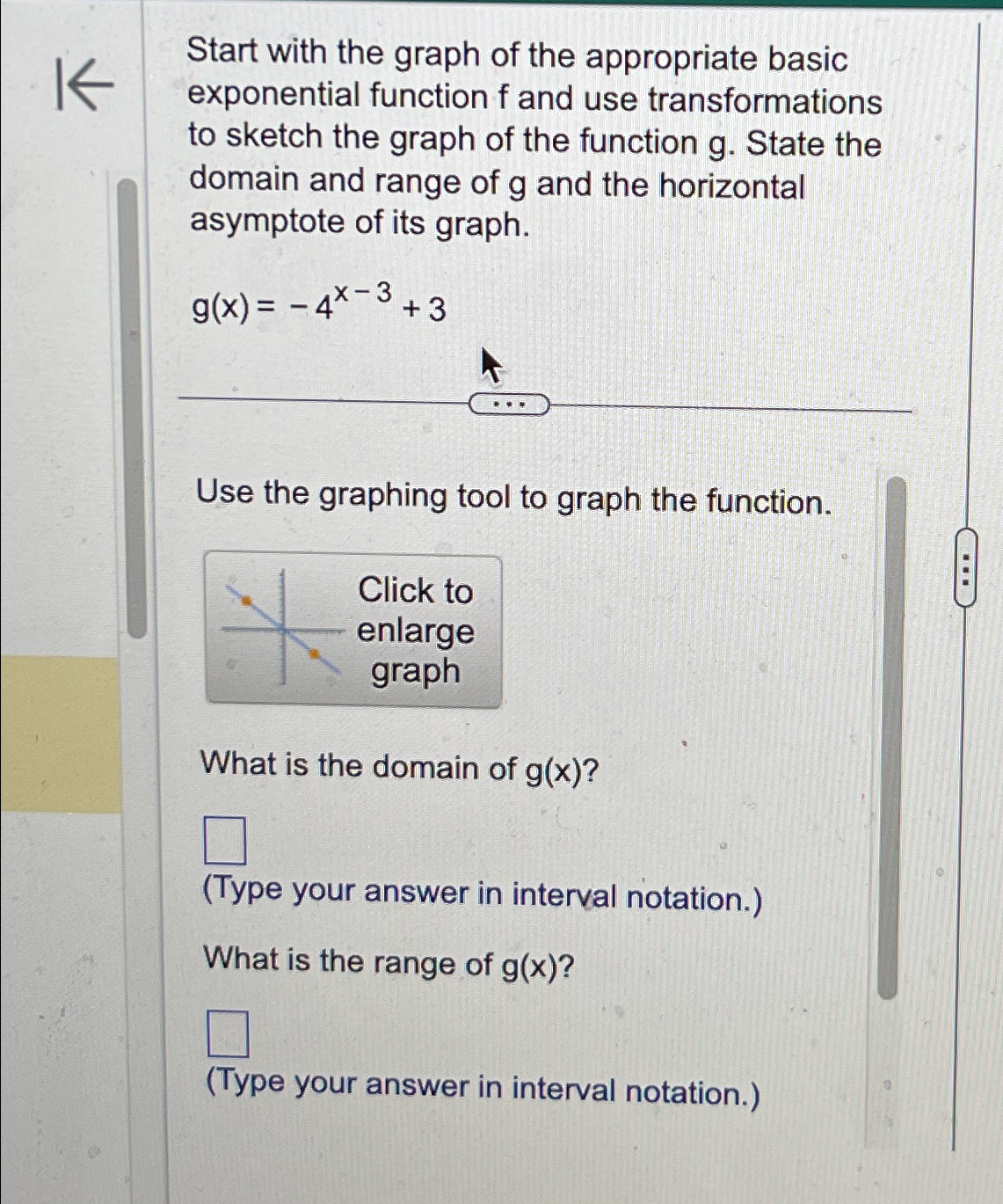 Solved Start with the graph of the appropriate basic | Chegg.com