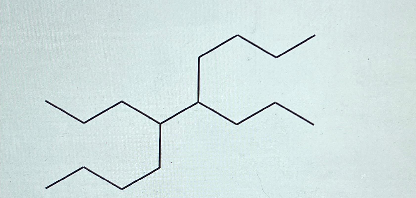 Solved What is the iupac name for this bond line structure? | Chegg.com